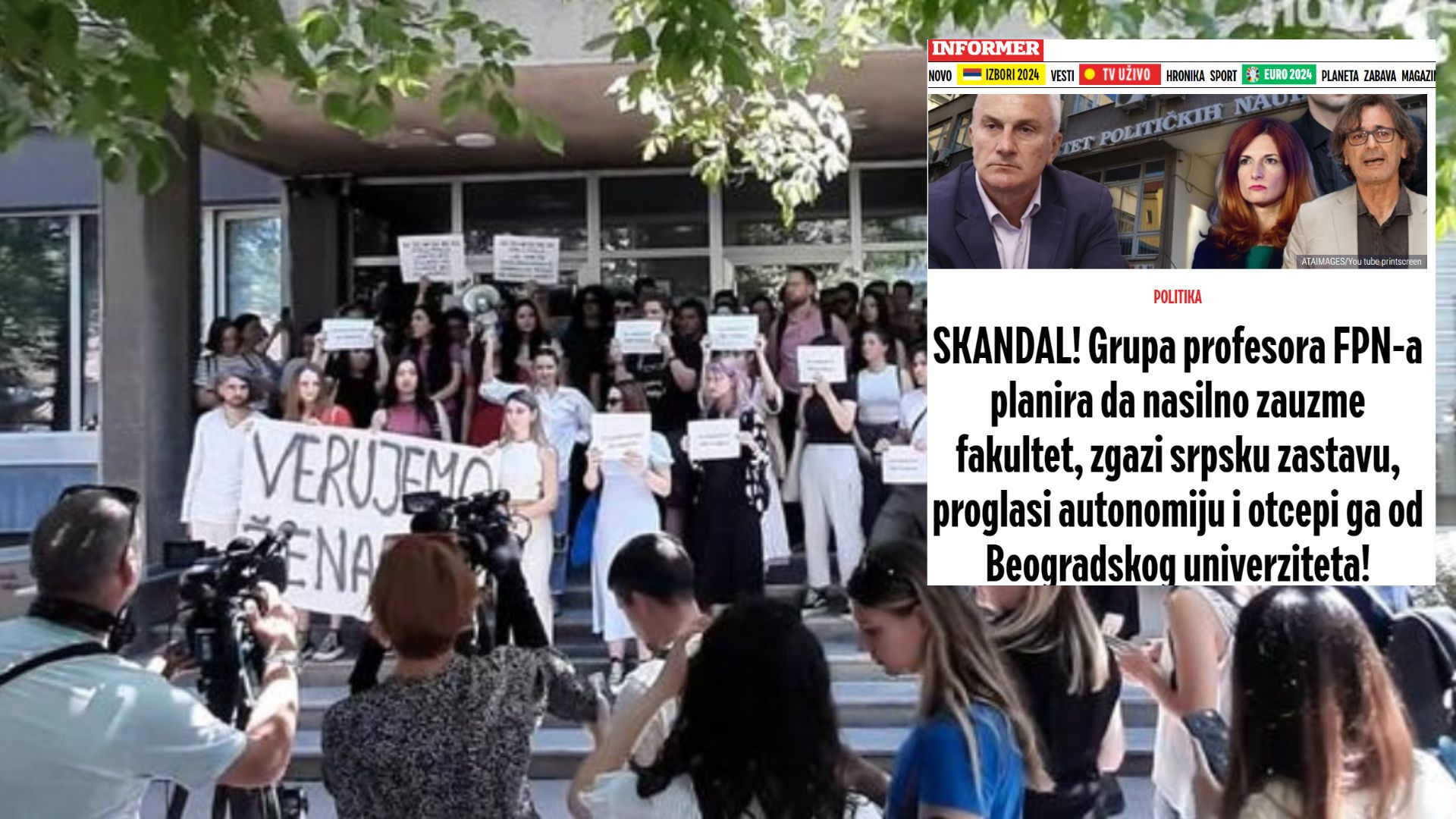 Izbor dekana na FPN-u: Pobuna studenata, ostavke profesora i - Maja Gojković - Istinomer